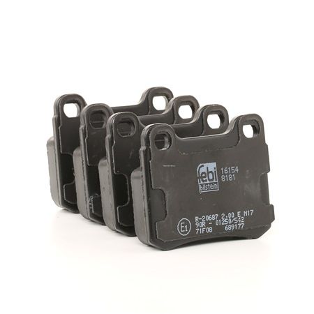 PLAQUETTES DE FREIN » MERCEDES-BENZ Classe C Berline W202 (03.1993 - 05 ...