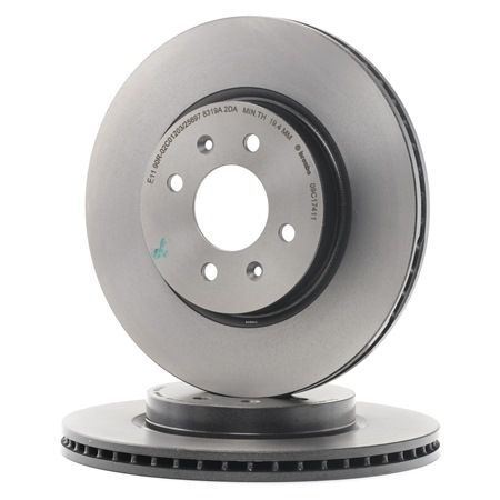 DISQUES DE FREIN pour KIA RIO » Freinage Pièces de remplacement ...